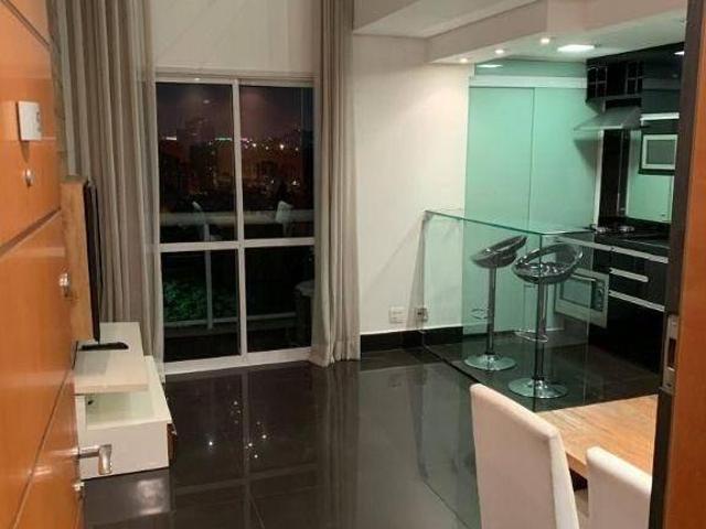 Apartamento Duplex com 1 dormitório à venda, 45 m² por R$ 900.000,00 Moema São Paulo/SP