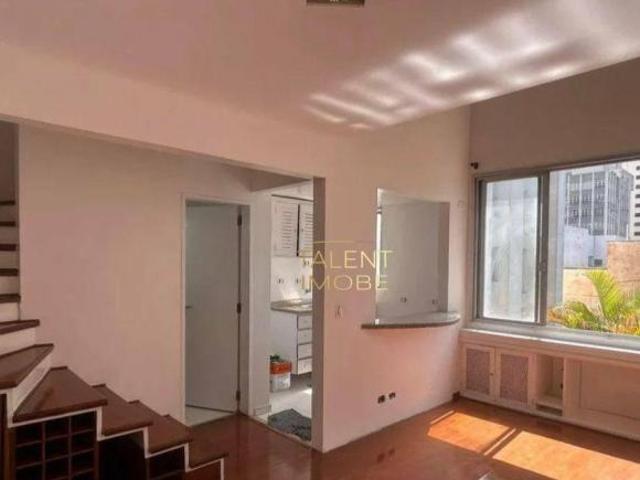Apartamento Duplex com 1 dormitório à venda, 50 m² por R$ 530.000,00 Brooklin Novo São Paulo/SP