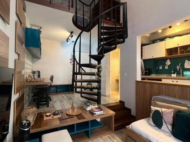 Apartamento Duplex com 1 dormitório à venda, 53 m² por R$ 950.000,00 Jardim Paulista São Paulo/S