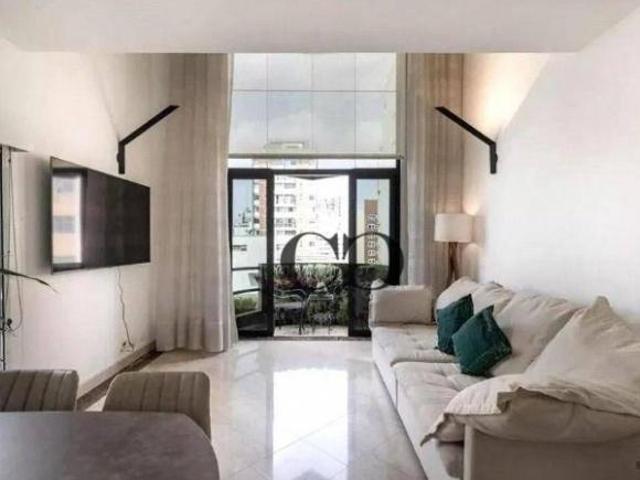 Apartamento Duplex com 1 dormitório à venda, 75 m² por R$ 1.550.000,00 Itaim Bibi São Paulo/SP