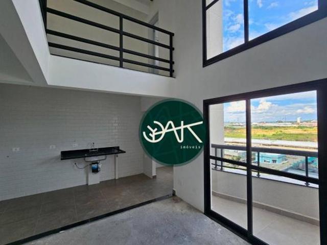 Apartamento Duplex com 1 dormitório à venda, 78 m² por R$ 800.000,00 Jardim Aquarius São José do
