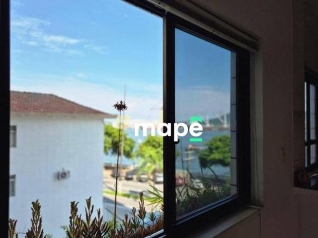 Apartamento Duplex com 1 dormitório à venda, 83 m² por R$ 639.000,00 Ponta da Praia Santos/SP