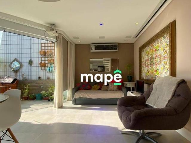 Apartamento Duplex com 1 dormitório à venda, 83 m² por R$ 960.000,00 Ponta da Praia Santos/SP