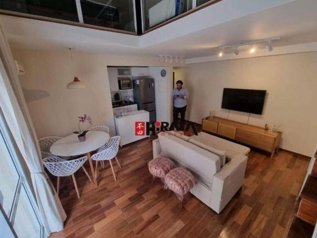 Apartamento Duplex com 1 dormitório, sendo 1 suíte, à venda, 77 m² por R$ Vila Nova Conceição S