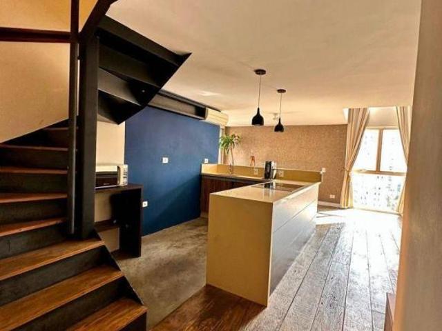 Apartamento Duplex com 1 dormitório suíte, 80 m² venda por R$ 1.400.000,00 Itaim Bibi São Paul