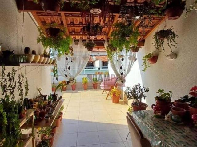 Apartamento Duplex com 2 dormitórios à venda, 85 m² por R$ 370.000 Vila Humaitá Santo André/SP