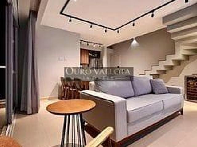 Apartamento Duplex com 2 dormitórios à venda, 86 m² por R$ 1.384.000,00 Brooklin São Paulo/SP