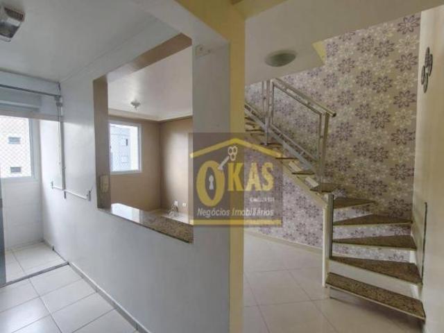 Apartamento Duplex com 2 dormitórios à venda, 95 m² por R$ 320.000,00 Vila Urupês Suzano/SP