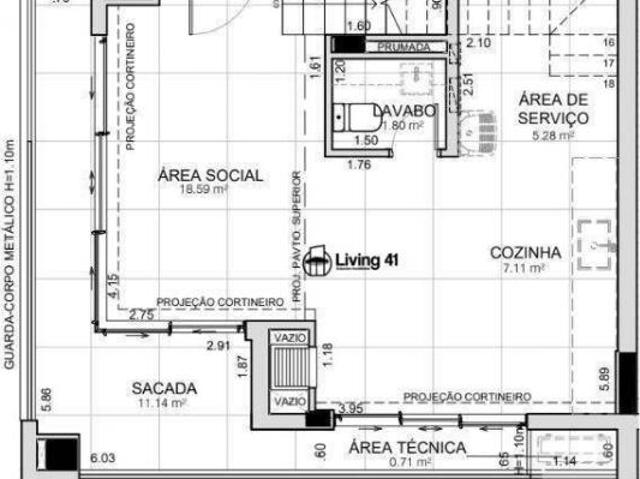 Apartamento Duplex com 2 dormitórios à venda, 108 m² por R$ 2.438.000 Batel