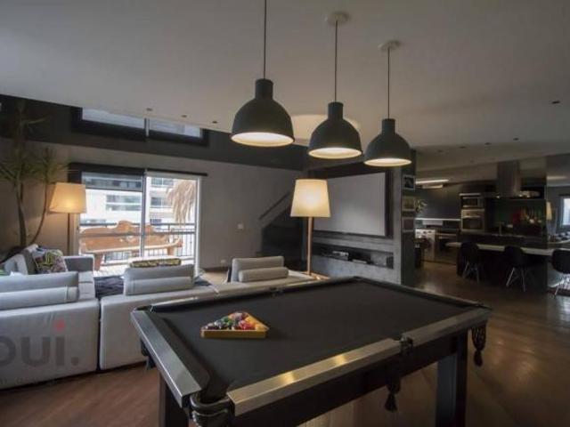 Apartamento Duplex com 2 dormitórios à venda, 160 m² por R$ 3.180.000,00 Moema São Paulo/SP