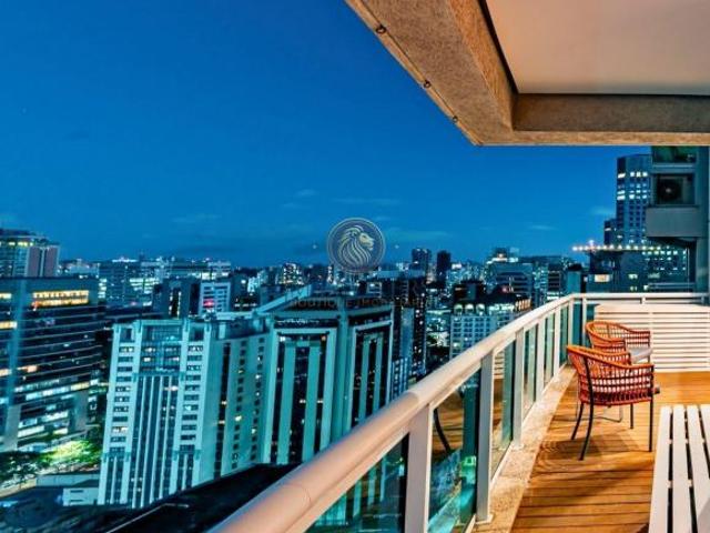 Apartamento Duplex com 2 dormitórios à venda, 165 m² por R$ 4.500.000,00 Brooklin São Paulo/SP