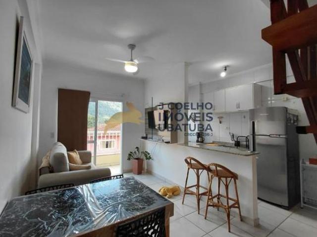 Apartamento duplex com 2 dormitórios, sendo 1 suíte a 50 metros da orla do Perequê Açú