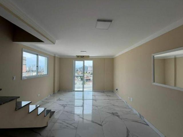 Apartamento DUPLEX com 2 suítes à venda, 113 m² por R$ 720.000 Canto do Forte Praia Grande/SP