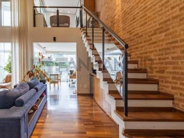Apartamento duplex com 2 suítes e 3 vagas na Cerqueira César São Paulo SP, 151m² de requinte e con