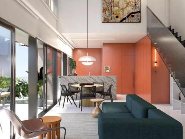 Apartamento Duplex com 2 quartos à venda em Belo Horizonte, no bairro Santa Lúcia