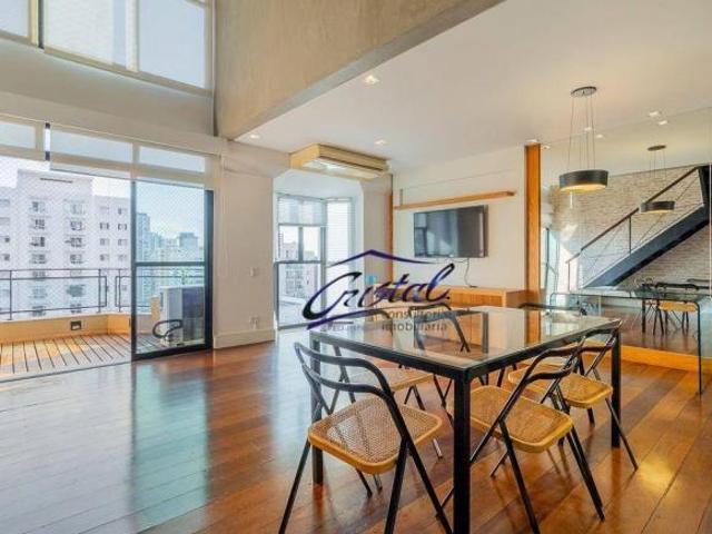 Apartamento Duplex com 2 quartos / suítes à venda, 128 m² Pinheiros São Paulo/SP