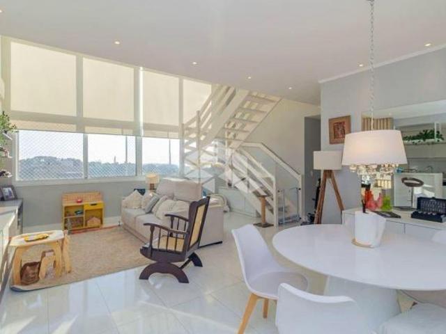 Apartamento duplex com 3 dormitórios, 1 suíte, 2 banheiros, 2 vagas, Jardim Lindóia