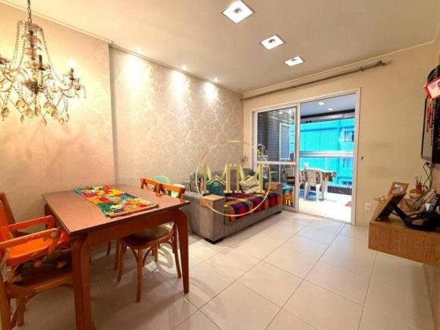 Apartamento Duplex com 3 dormitórios à venda, 100 m² por R$ 999.000,00 Pompéia Santos/SP