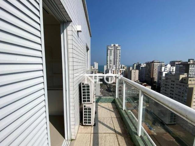 Apartamento Duplex com 3 dormitórios à venda, 127 m² por R$ 1.750.000,00 Boqueirão Santos/SP