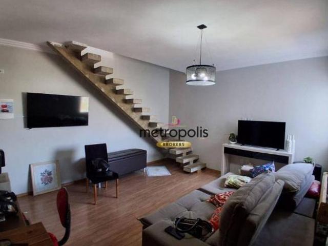 Apartamento Duplex com 3 dormitórios à venda, 129 m² por R$ 650.000,00 Jardim Pilar Mauá/SP