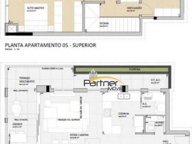 Apartamento Duplex com 3 dormitórios à venda, 134 m² por R$ 2.274.123,00 Batel Curitiba/PR