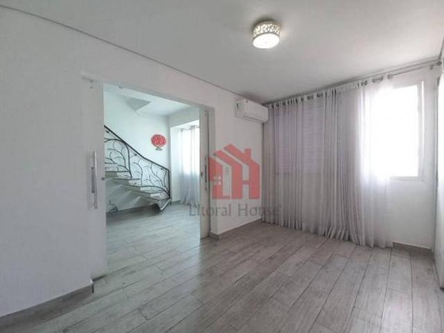 Apartamento Duplex com 3 dormitórios à venda, 140 m² por R$ 990.000,00 Aparecida Santos/SP