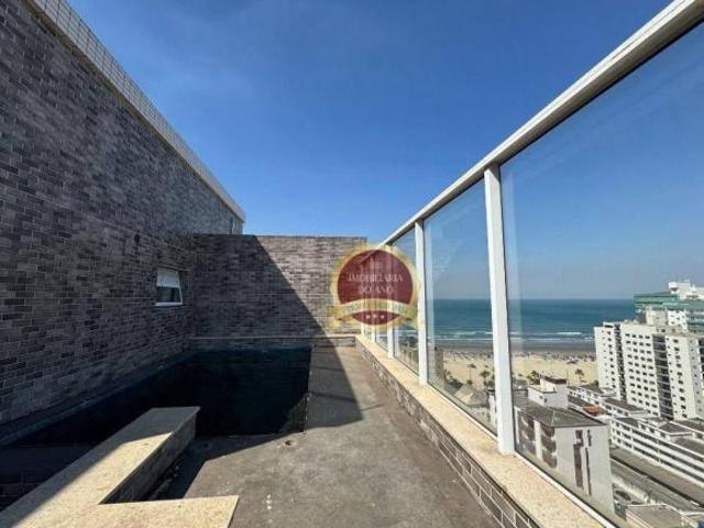 Apartamento Duplex com 3 dormitórios à venda, 177 m² por R$ 1.950.000,00 Vila Guilhermina Praia