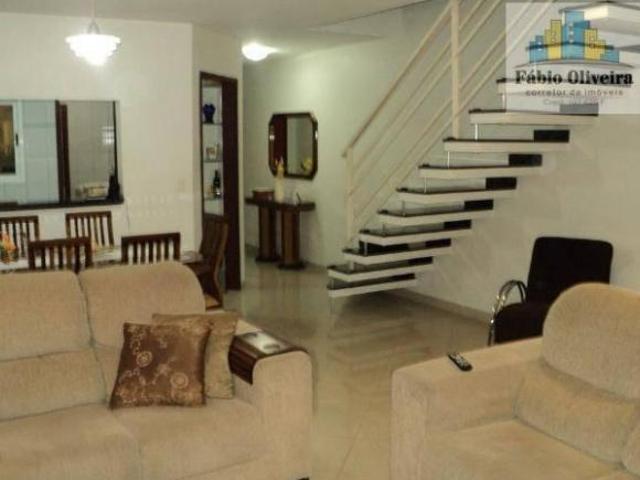Apartamento Duplex com 3 dormitórios à venda, 194 m² por R$ 700.000 Vila Santa Teresa Santo Andr