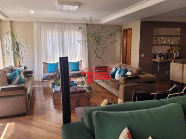 Apartamento Duplex com 3 dormitórios à venda, 210 m² por R$ 1.460.000,00 Vila Gilda Santo André/