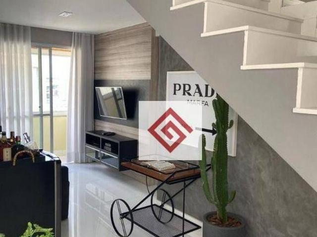 Apartamento Duplex com 3 dormitórios à venda, 227 m² por R$ 2.900.000,00 Centro Santo André/SP