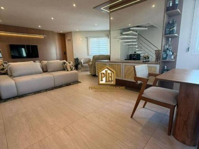 Apartamento Duplex com 3 dormitórios à venda, 230 m² por R$ 3.500.000,00 Jardim Anália Franco Sã