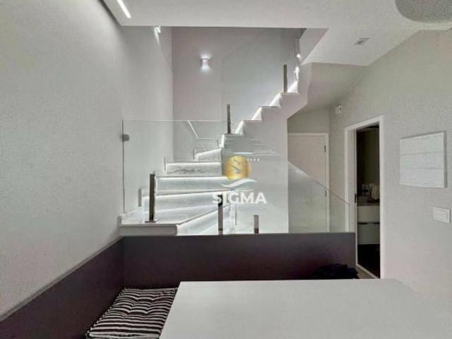Apartamento Duplex com 3 dormitórios sendo 1 suíte à venda, 110 m² por R$ 1.300.000 Enseada Guar