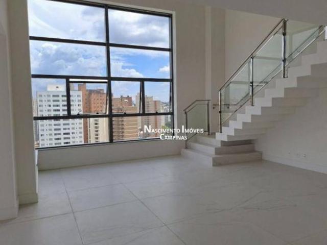 Apartamento duplex com 3 suítes à venda, alto padrão, 194 m² por R$ 3.850.000 Cambuí Campinas/SP