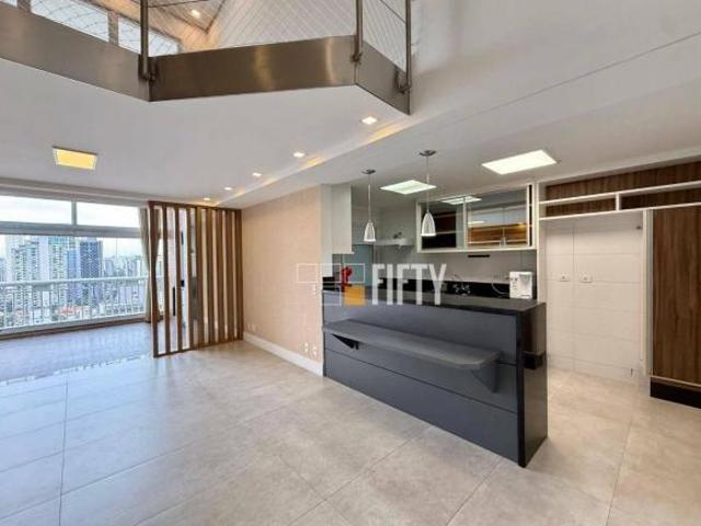 Apartamento Duplex com 3 suítes/Pé direito duplo à venda, 159 m² por R$ 2.449.000 Brooklin São P