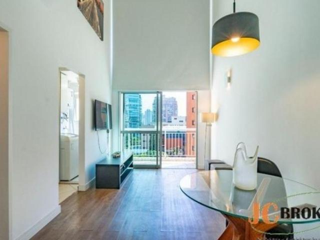 Apartamento duplex com 44 m² de área útil