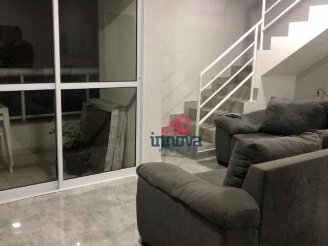 Apartamento Duplex com 4 dormitórios à venda, 155 m² por R$ 805.000,00 Jardim Las Vegas Guarulho