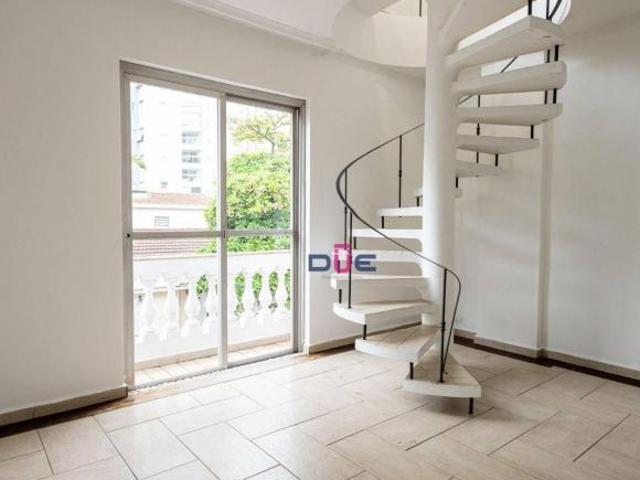 Apartamento duplex com 5 dormitórios, elevador, garagem box privativa, predio de 4 andares, à venda