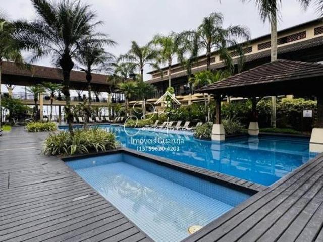 Apartamento duplex Condomínio frente mar Pantai na Enseada, Guarujá SP: 3 quartos, 1 suíte, 2 salas