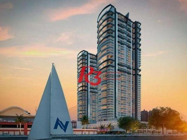 Apartamento Duplex à venda, 500 m² por R$ 11.900.000,00 Ponta da Praia Santos/SP