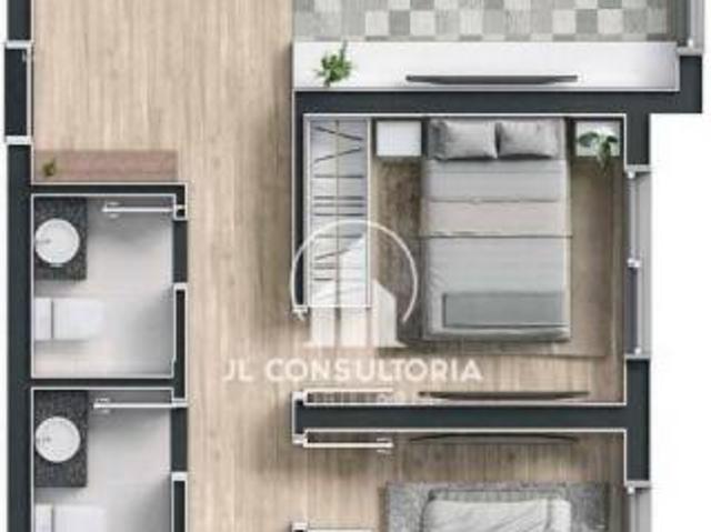 Apartamento Duplex à venda, 107 m² por R$ 1.352.568,88 Juvevê Curitiba/PR