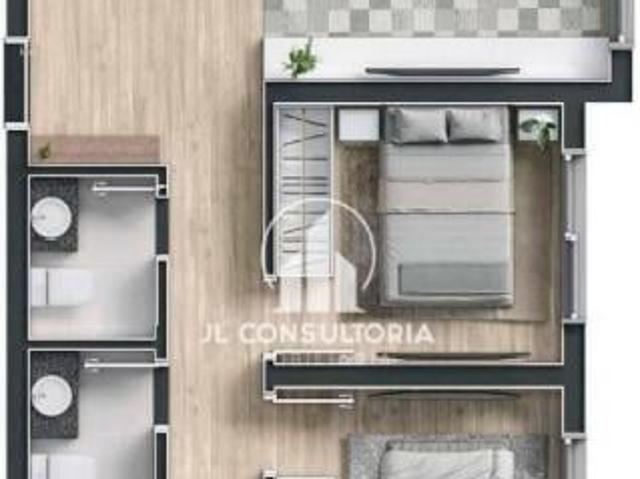 Apartamento Duplex à venda, 107 m² por R$ 1.352.568,88 Juvevê Curitiba/PR
