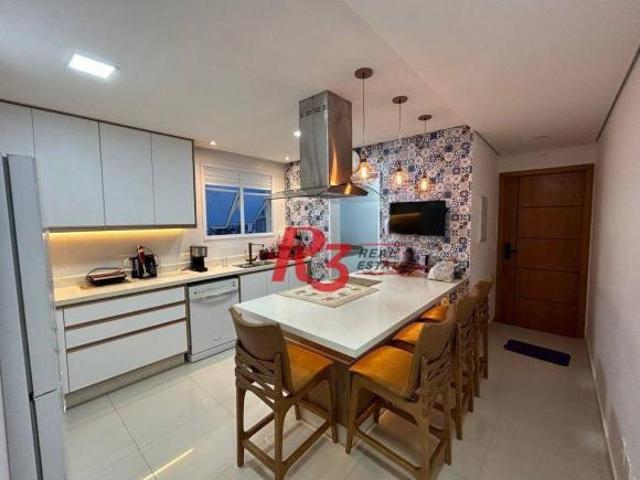 Apartamento Duplex à venda, 128 m² por R$ 1.200.000,00 Encruzilhada Santos/SP