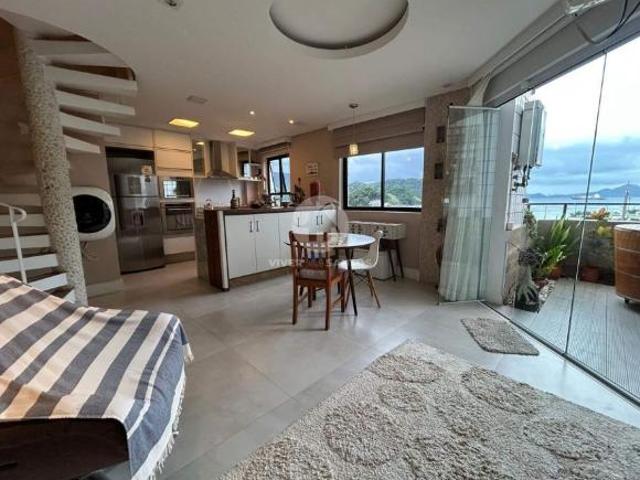 Apartamento Duplex à venda, 2 quartos, 1 suíte, 1 vaga, Ponta da Praia Santos/SP