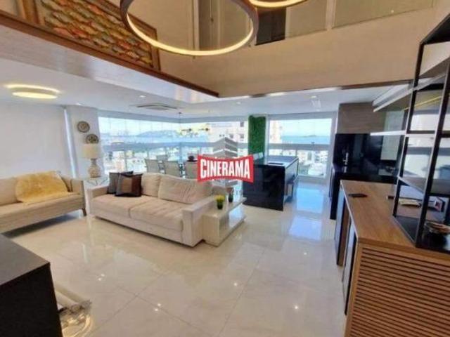 Apartamento Duplex à venda, 3 quartos, 3 suítes, 2 vagas, Enseada Guarujá/SP