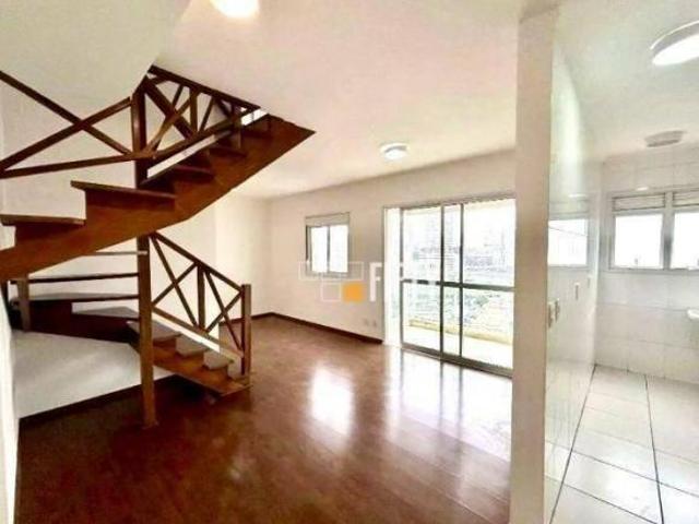Apartamento duplex à venda, com 74m², 2 suítes e 2 vagas em Santo Amaro SP