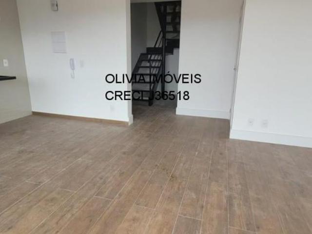Apartamento duplex a venda com 79mts, 2 suítes com pisos porcelanato, terraço, 1 vaga, com depósito