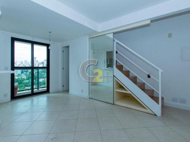Apartamento Duplex á venda em Pinheiros com 1 quarto e 1 Escritório 2 Vagas 70 m²