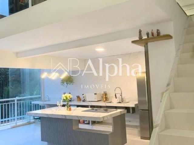 Apartamento duplex a venda no Condomínio Trix Tamboré Housing em Santana de Parnaíba SP