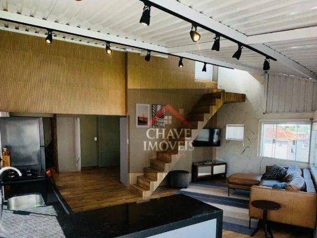 Apartamento Duplex em Campo Grande, Santos/SP de 123m² 2 quartos à venda por R$ 679.000,00