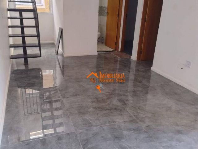 Apartamento Duplex em Cidade Nova Bonsucesso, Guarulhos/SP de 82m² 2 quartos à venda por R$ 359.900,00